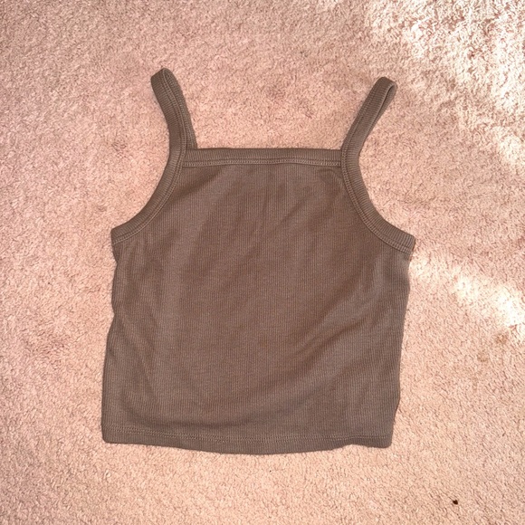 Garage | Tops | Garage Tank In Beige | Poshmark